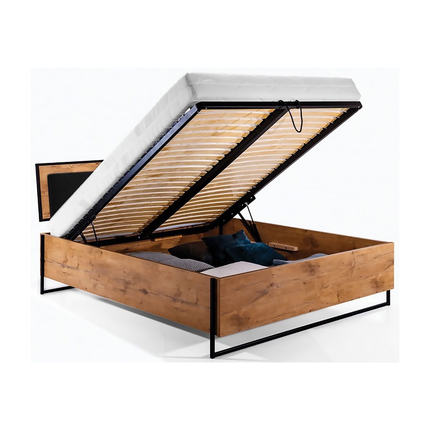 Loft Łóżko 180 z pojemnikiem LFLP New Elegance. Internetowy Sklep Meblowy